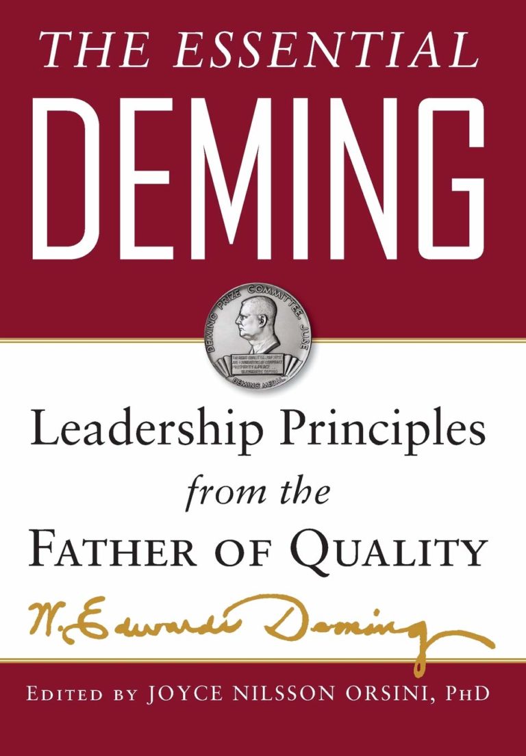 Books - The W. Edwards Deming Institute