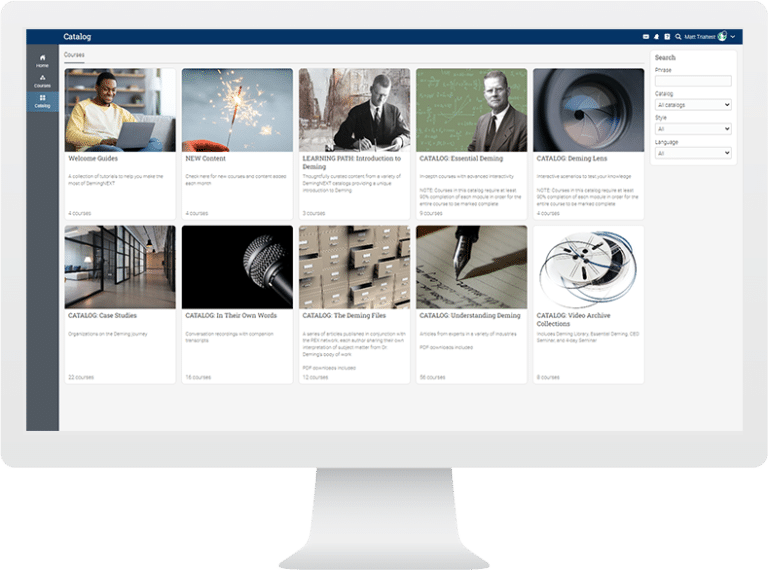 My DemingNEXT Account - The Deming Institute